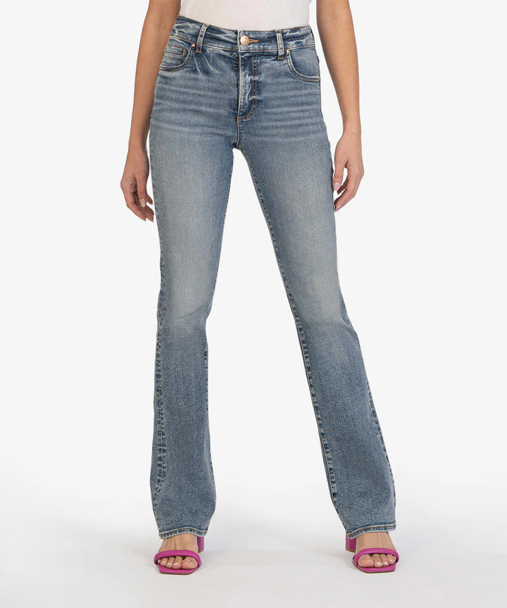 Kut From the Kloth Natalie High Rise Boot Cut Cracking Wash – G3 Mercantile