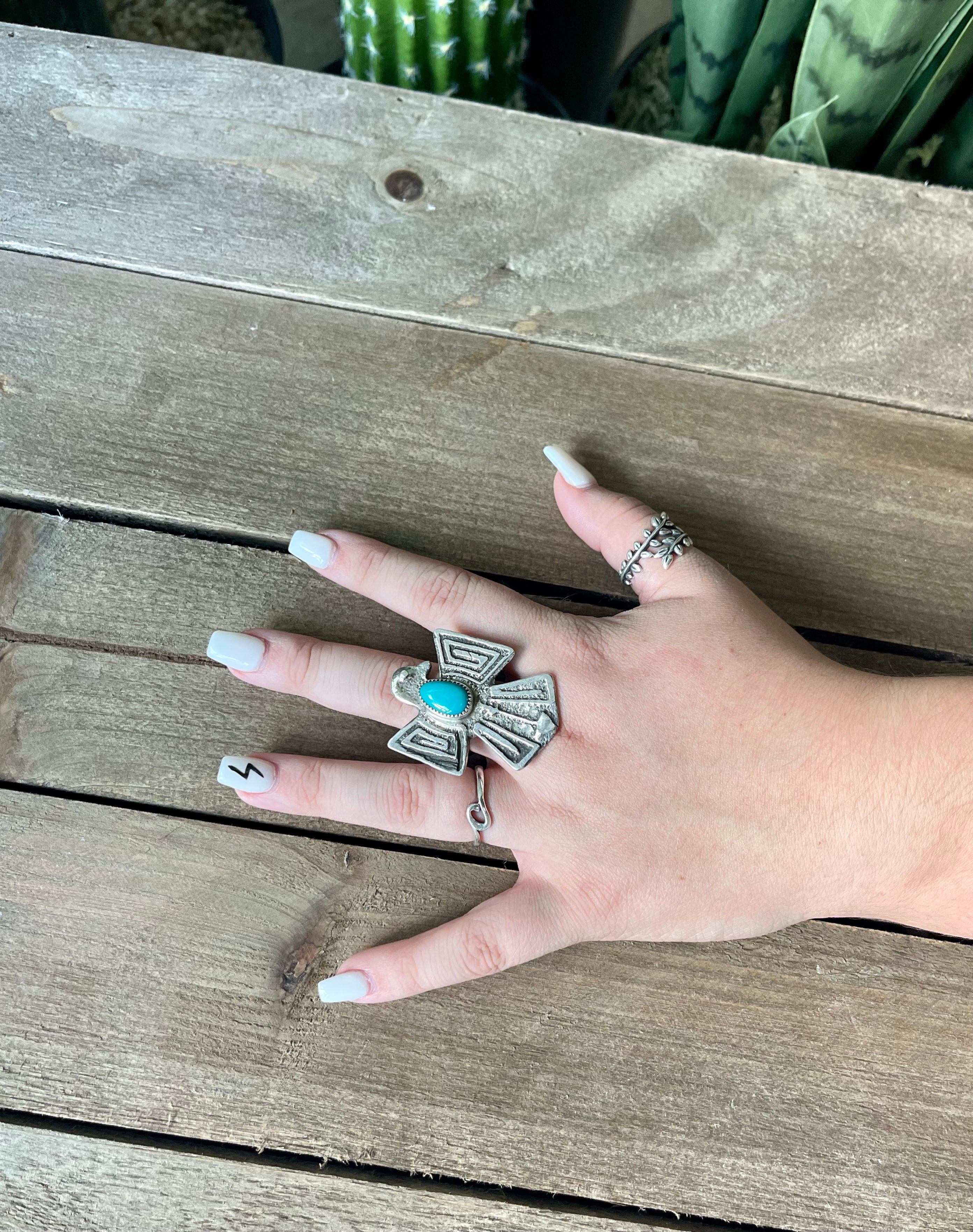 Thunderbird Sterling Silver Ring – G3 Mercantile